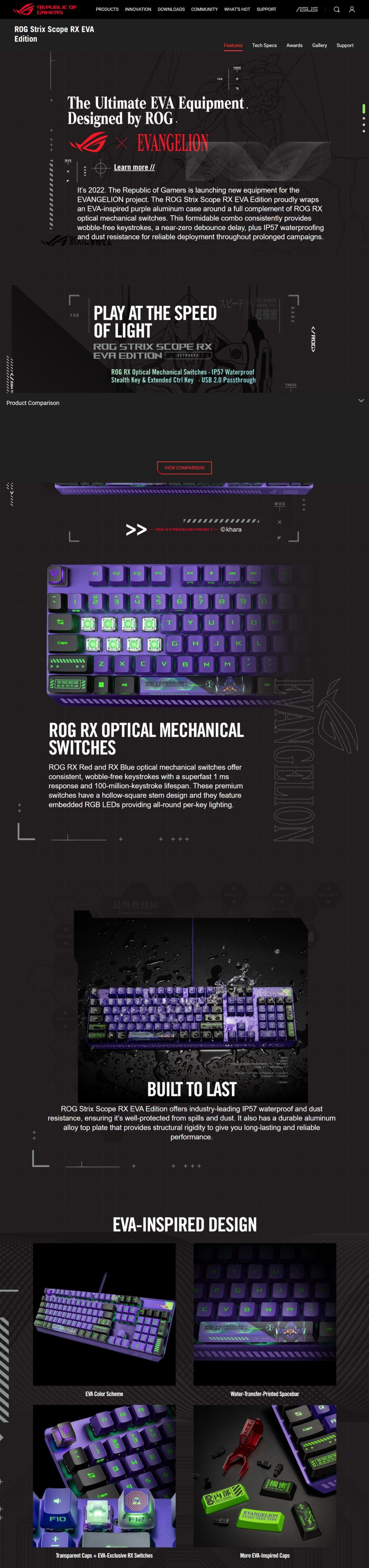 หน้าที่ 1 - ASUS ROG Strix Scope RX EVA Edition Review | Vmodtech.com ... หน้าที่ 1 - ASUS ROG Strix Scope RX EVA Edition Review | Vmodtech.com ...