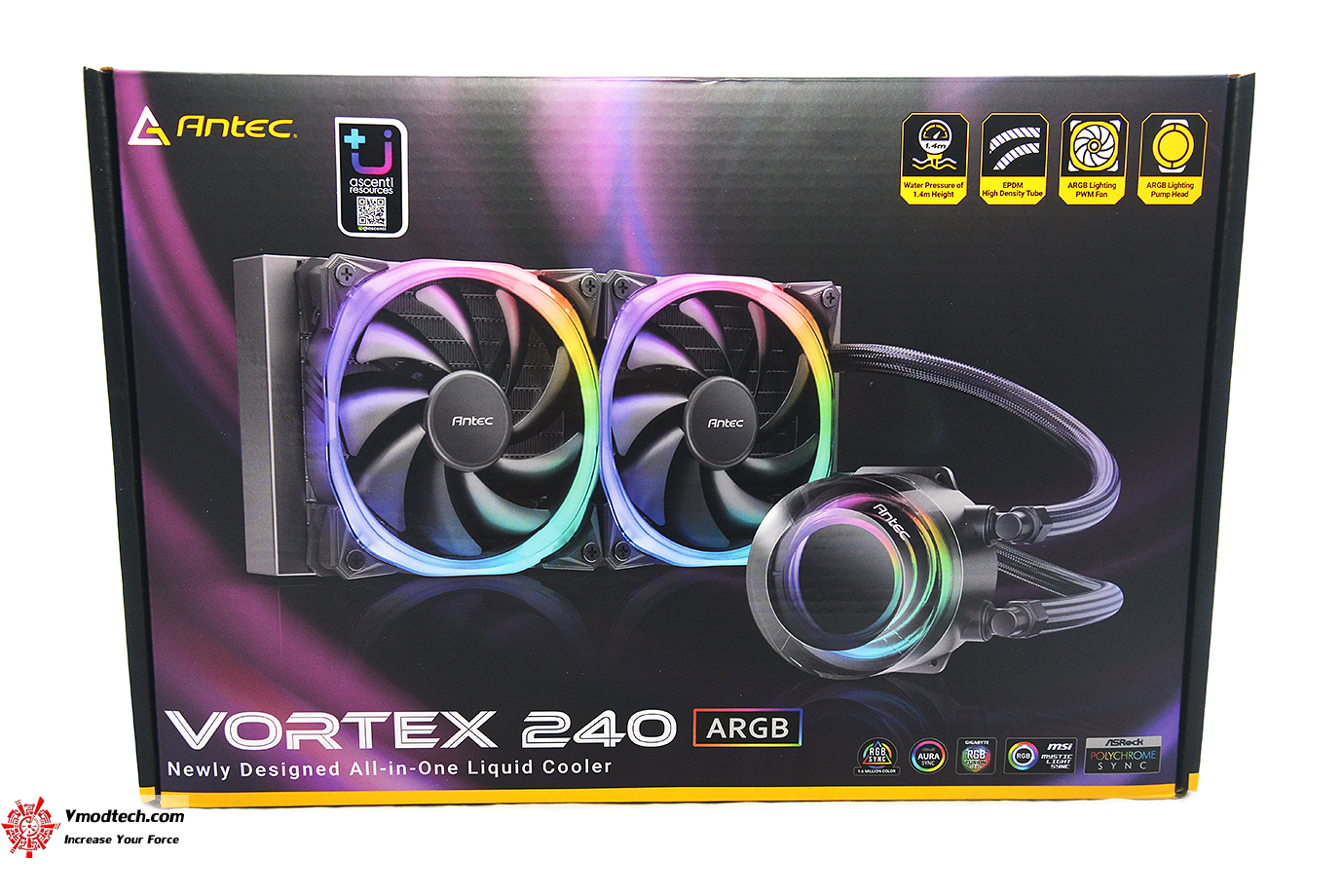 ANTEC VORTEX 240 ARGB AIO LIQUID COOLING REVIEW ,ANTEC VORTEX 240 ARGB AIO LIQUID COOLING REVIEW ...