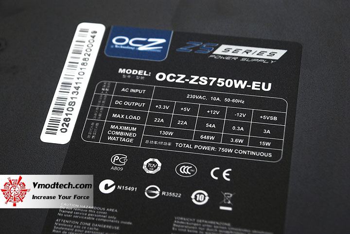 OCZ ZS Series 750W 80+ Bronze Power Supply Review ,PSU ขนาดกลางที่น่าสนใจอีกรุ่นในพิกัด 750 ...