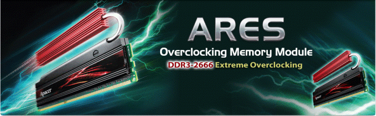 Welcome to Vmodtech.com : | Apacer "ARES Series" DDR3-2666 16GB Kit สุดยอดเมมโมรีบังเกิดขึ้นแล้ว ...