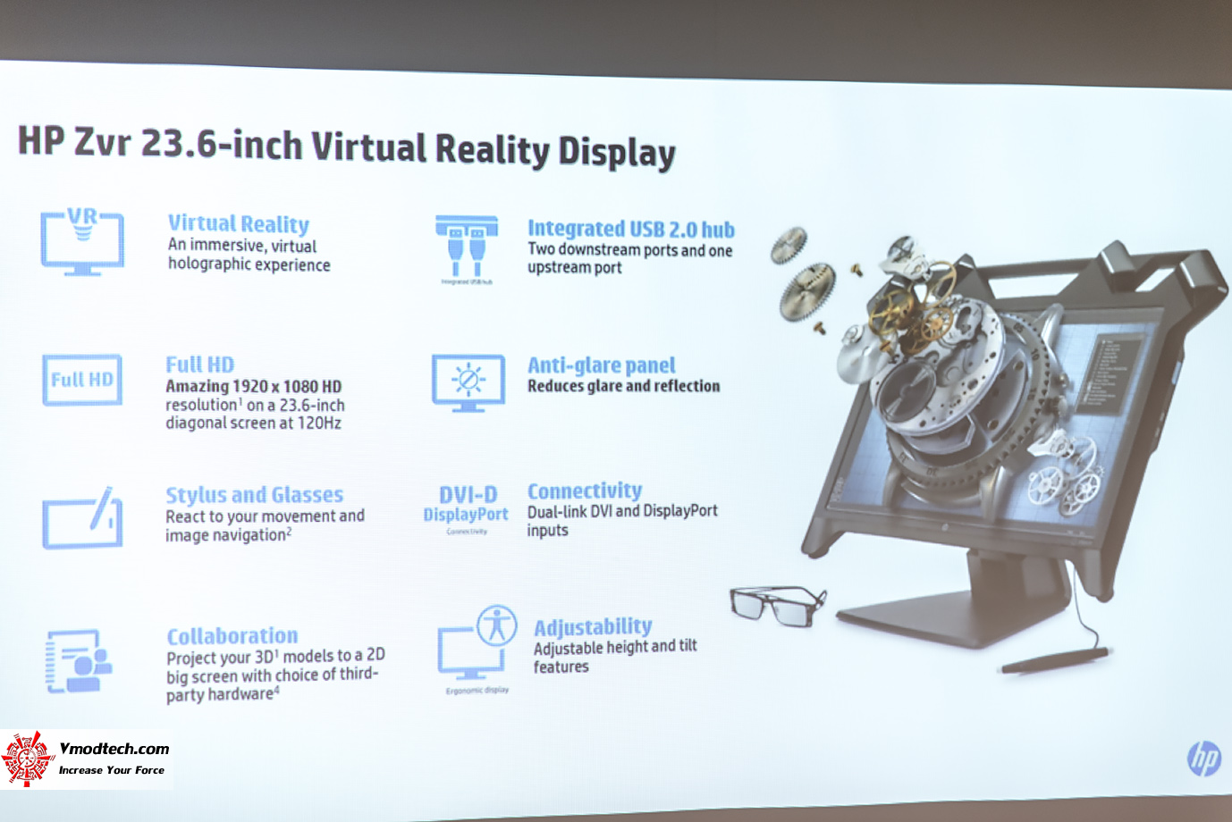 พาชมบรรยากาศงานเปิดตัว HP Zvr 23.6″ Virtual Reality Display & 34″ Ultra Wide Curved ,พาชม ...