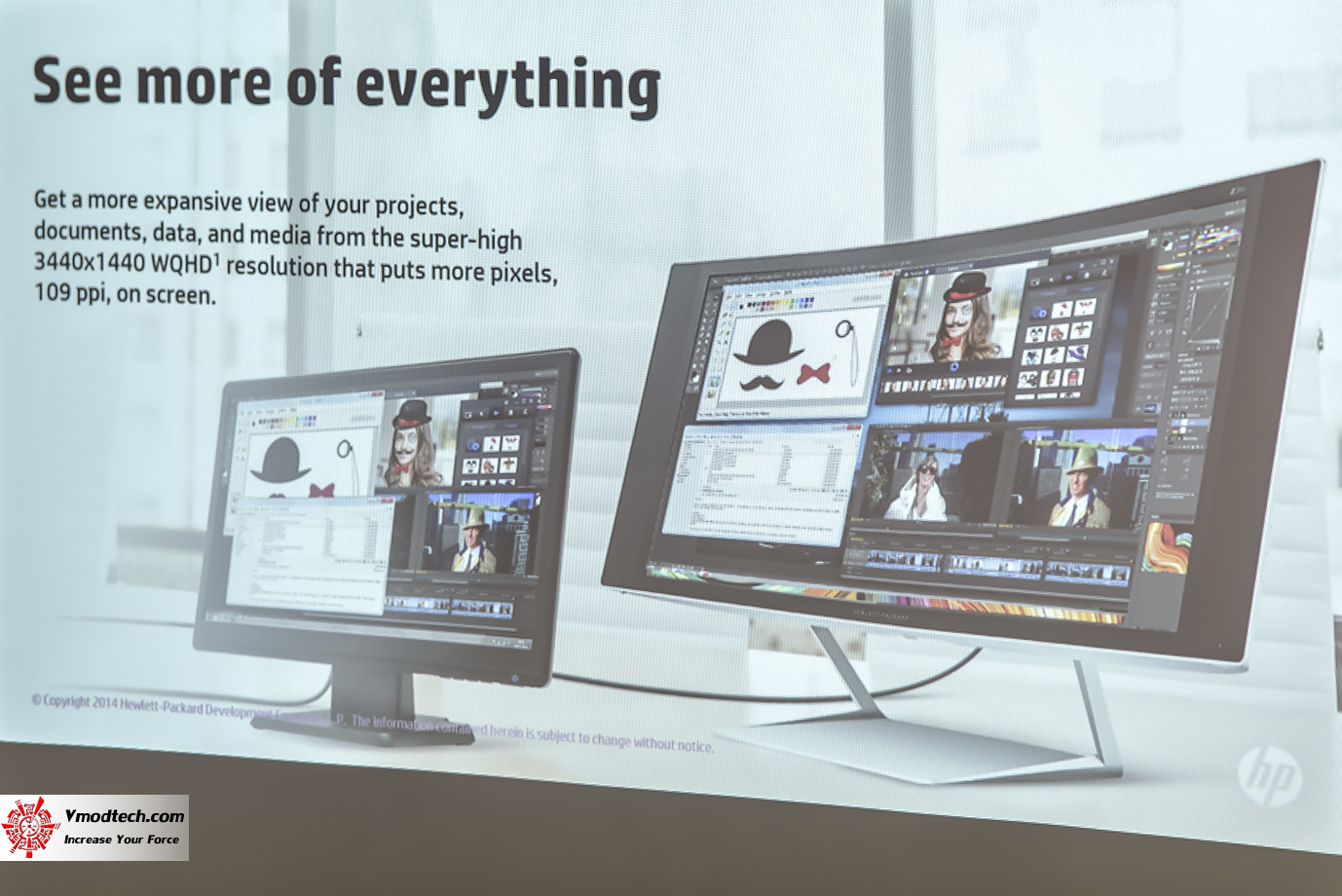 พาชมบรรยากาศงานเปิดตัว HP Zvr 23.6″ Virtual Reality Display & 34″ Ultra Wide Curved ,พาชม ...