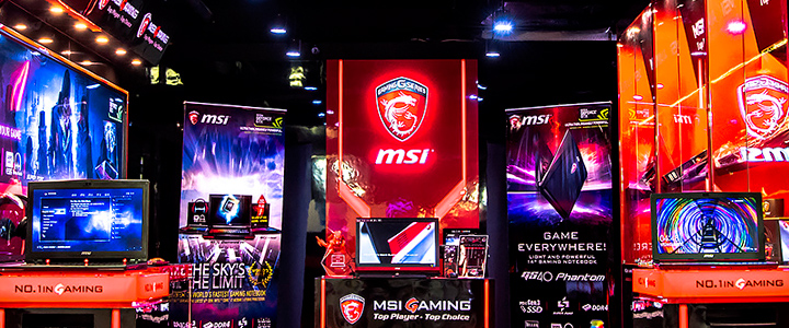 ภาพบรรยากาศงานเปิดตัว MSI Shop แห่งแรกในประเทศไทย ที่ชั้น 5 Palladium IT ประตูน้ำ ,ภาพบรรยากาศ ...