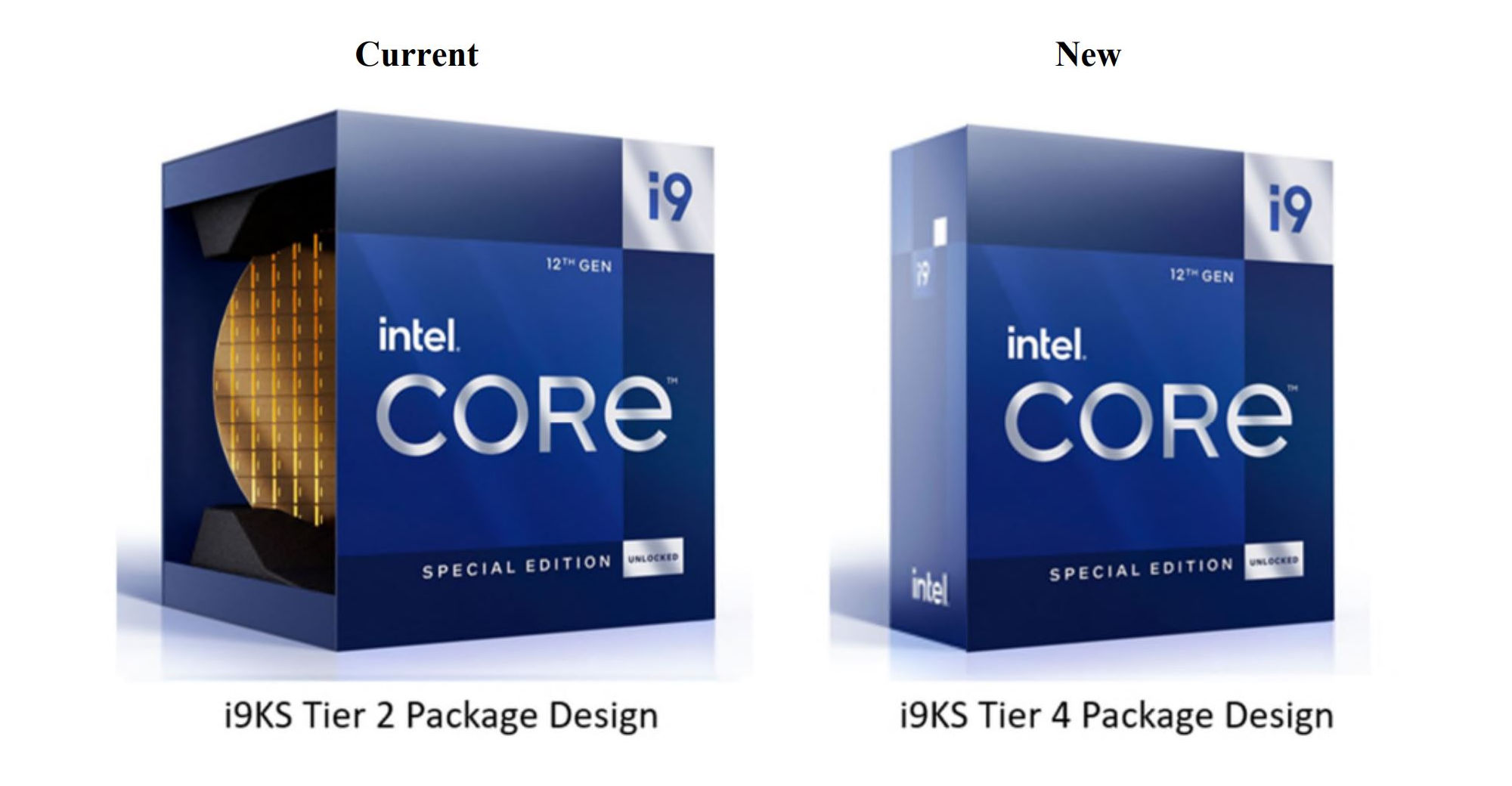 Welcome to Vmodtech.com : | Intel เปลี่ยนกล่องแพ็คเกจซีพียู Core i9-12900KS "Alder Lake" รุ่นที่ 12